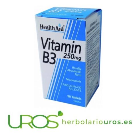 Vitamina B3: Energía y ayuda en tu metabolismo energético
